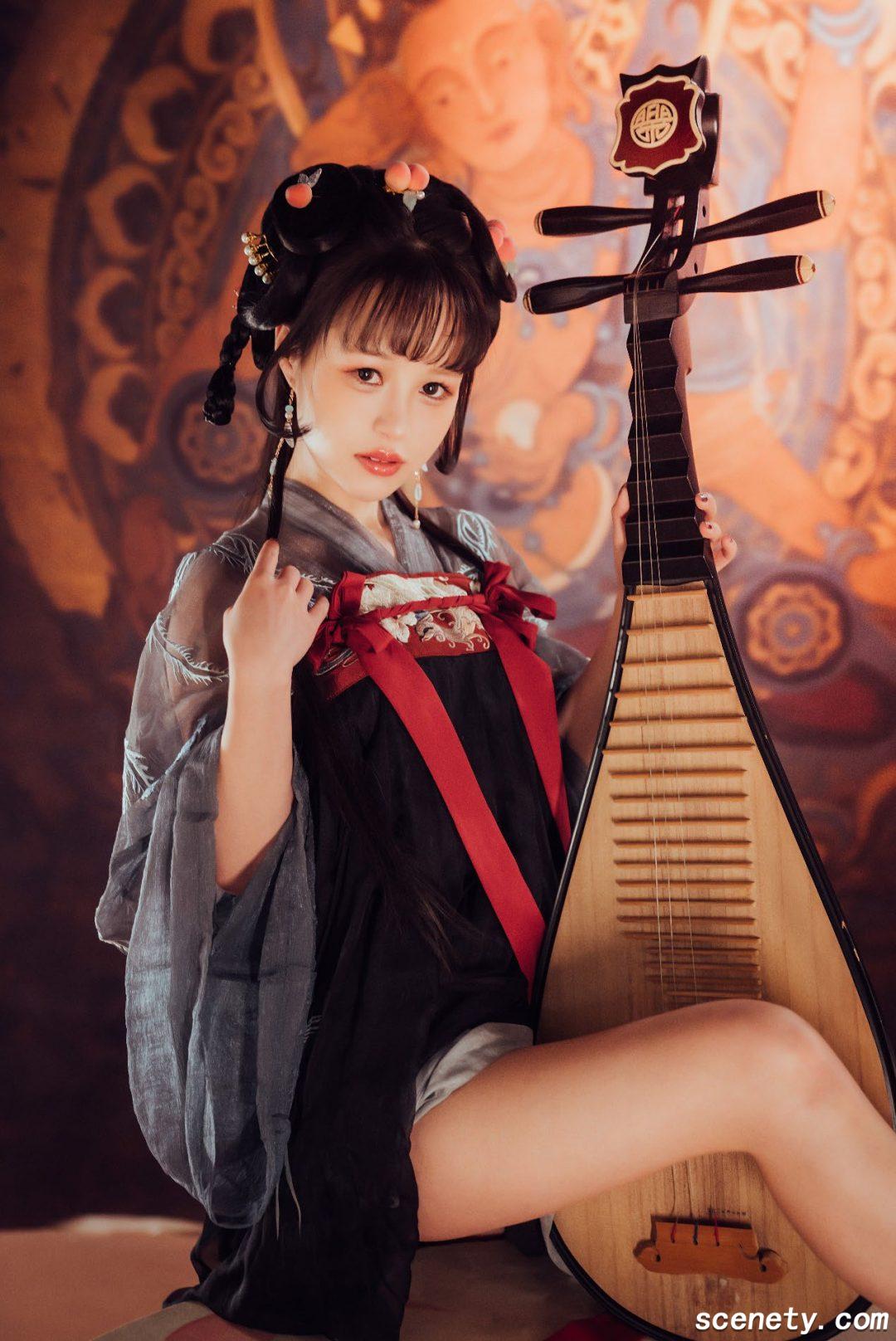 【晕崽Zz】YZ_025 小琵琶精 [100P1V-1.03GB] - 小七图库