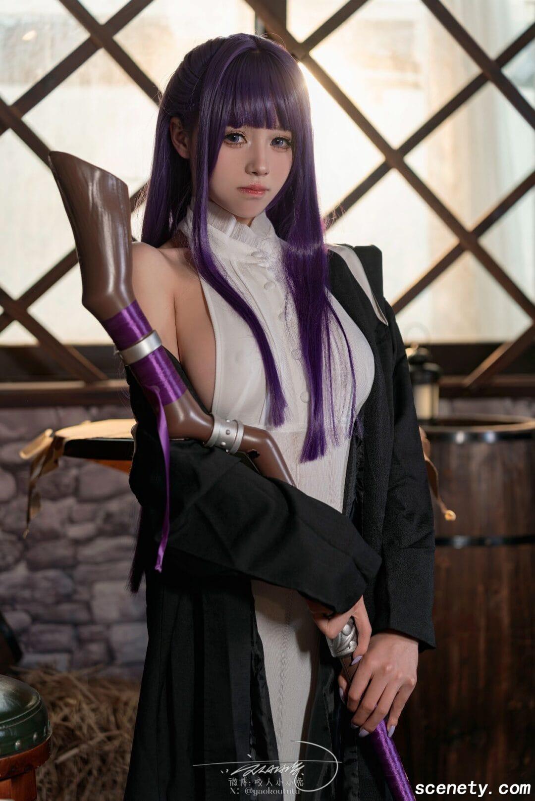 【咬一口兔娘ovo】NO.145 5月作品『酩酊大喷菇』74P+1V 星光派对 [1.37GB] - 小七图库