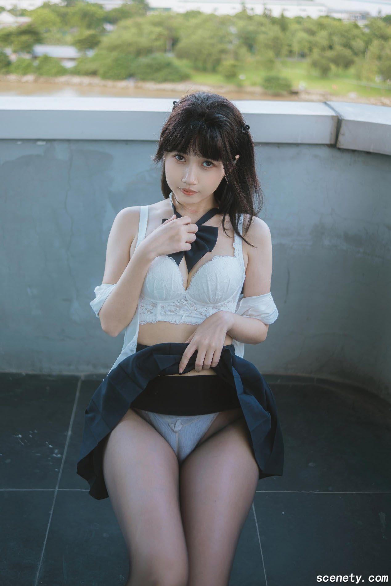 【不呆猫】NO.66 JK学妹户外 [59P-54MB] - 小七图库